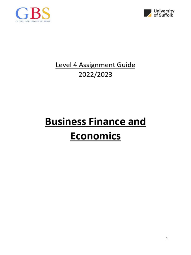 L5-BFE Assignment Guide 2023 | PDF | Equity (Finance) | Balance Sheet