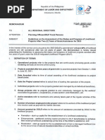 DOLE Integrated Livelihood Program Guidelines | PDF | Unemployment ...