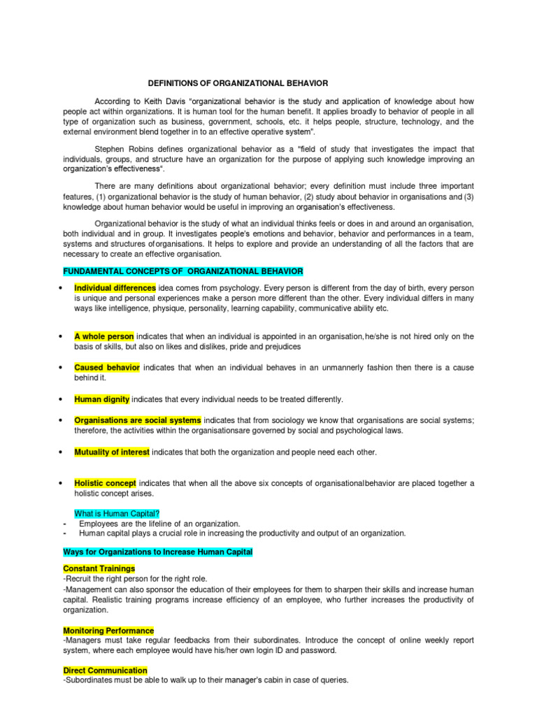 OB | PDF | Diversity (Business) | Globalization