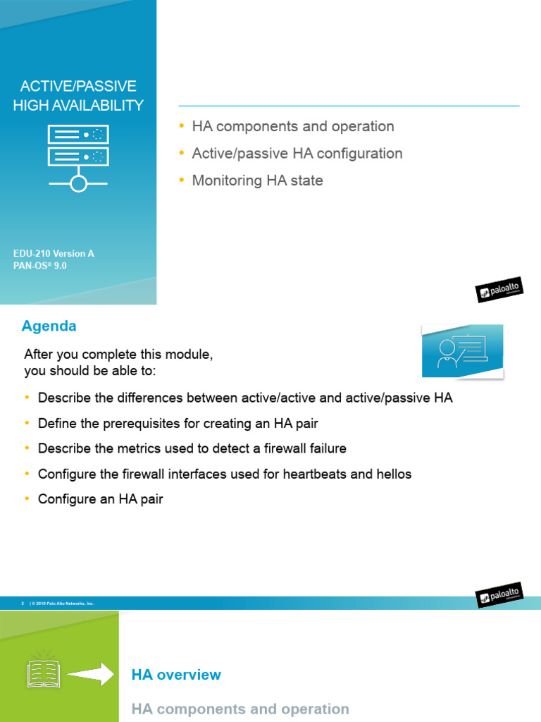 High Availability | PDF | Ip Address | Computer Networking