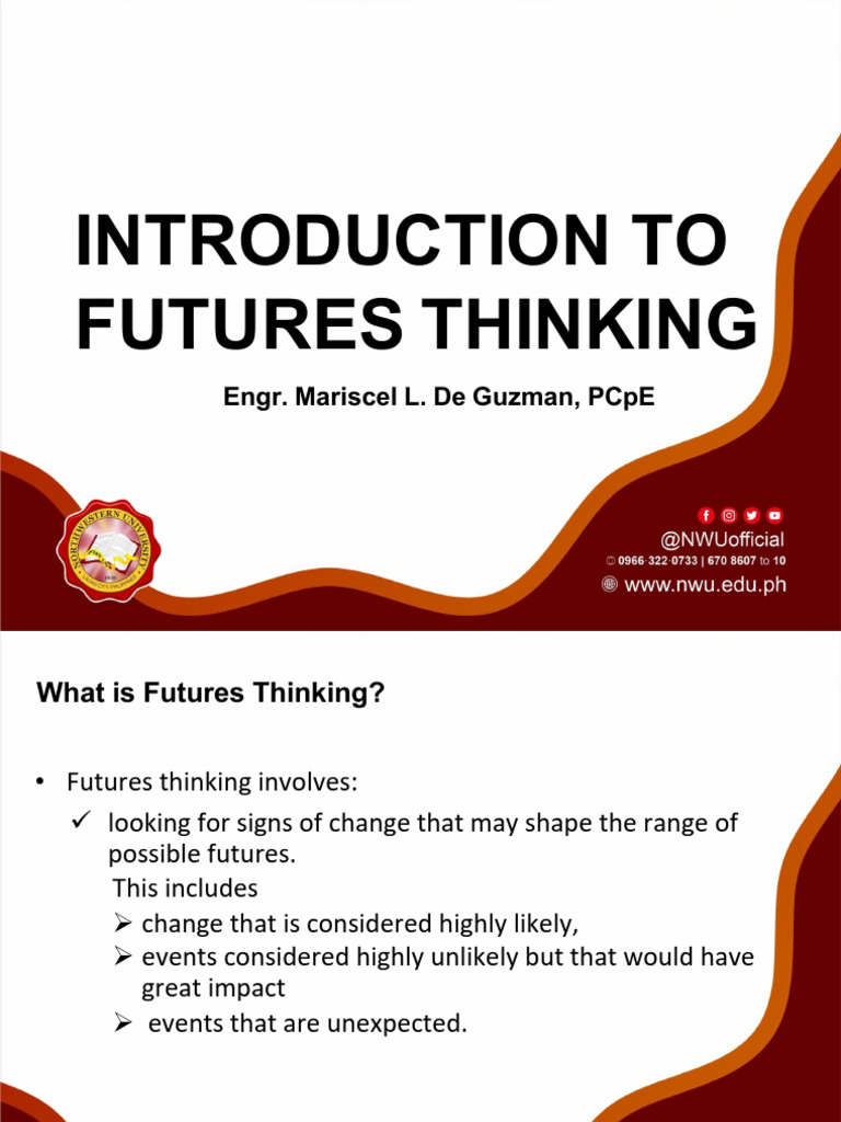 Introduction to Futures Thinking | PDF | Psychological Concepts ...