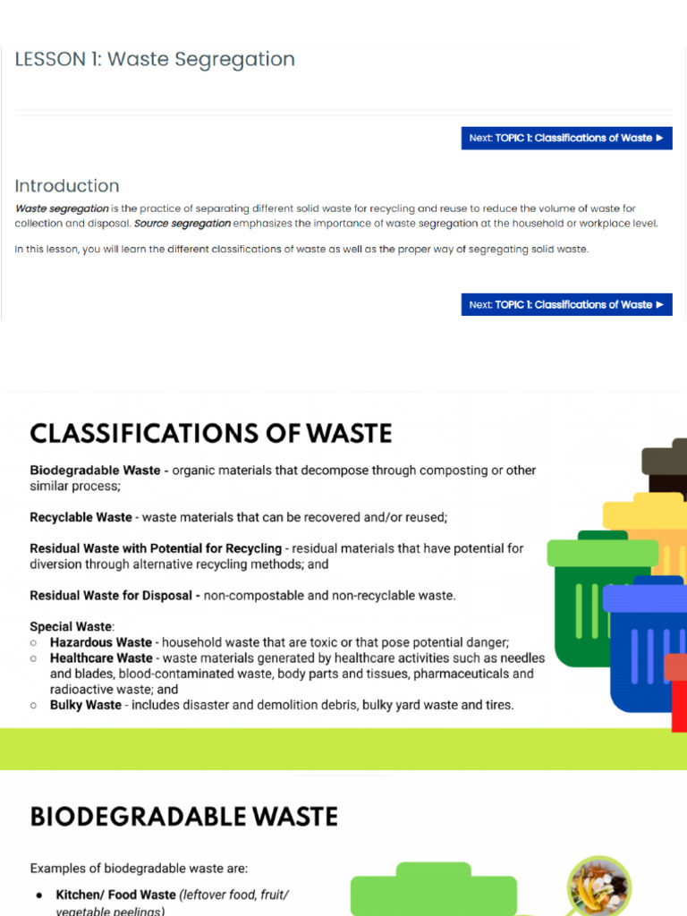 Waste Segregation | PDF