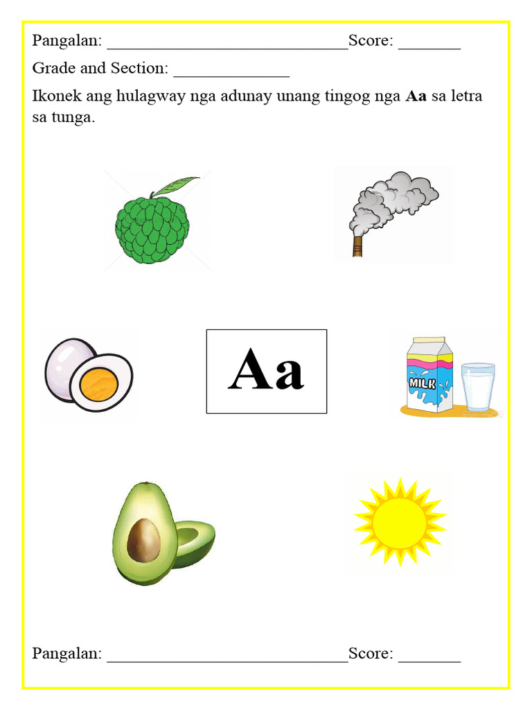 Letter-Aa-worksheets.A4 SIZE | PDF