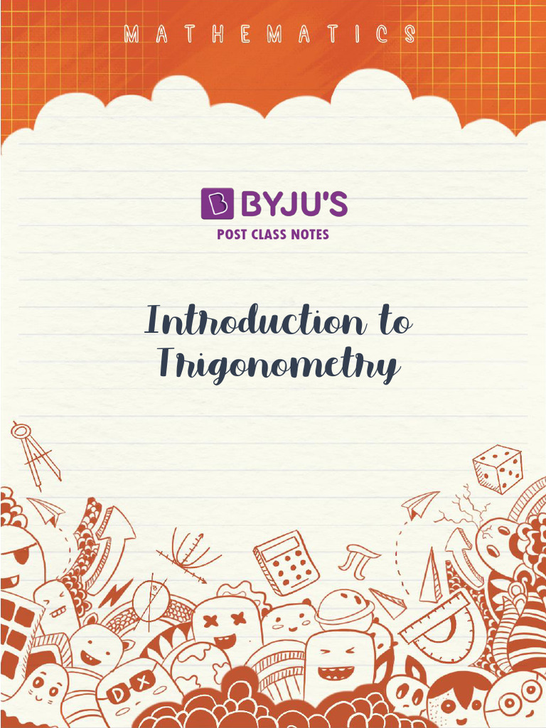 CBSE-Class-10-Introduction-to-Trigonometry-Study-Notes | PDF ...