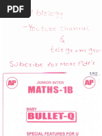 Ipe Maths-1A (Baby Bullet) | PDF