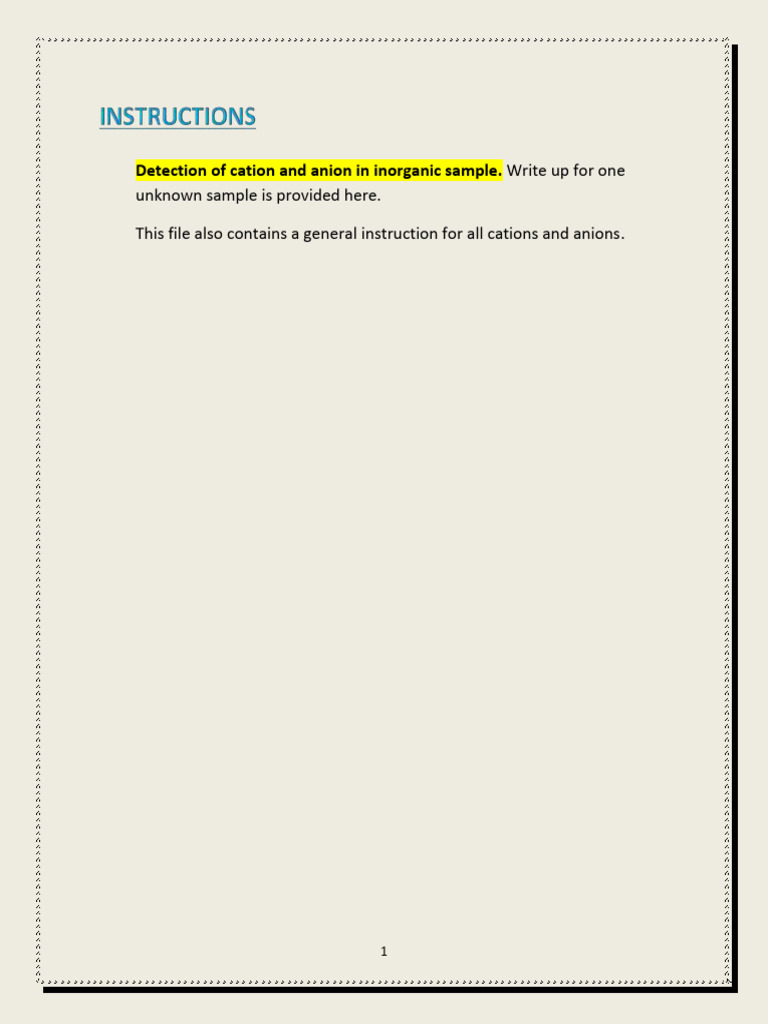 Chem Labnotebook Inorg Writeup Xi | PDF | Ammonium | Salt (Chemistry)