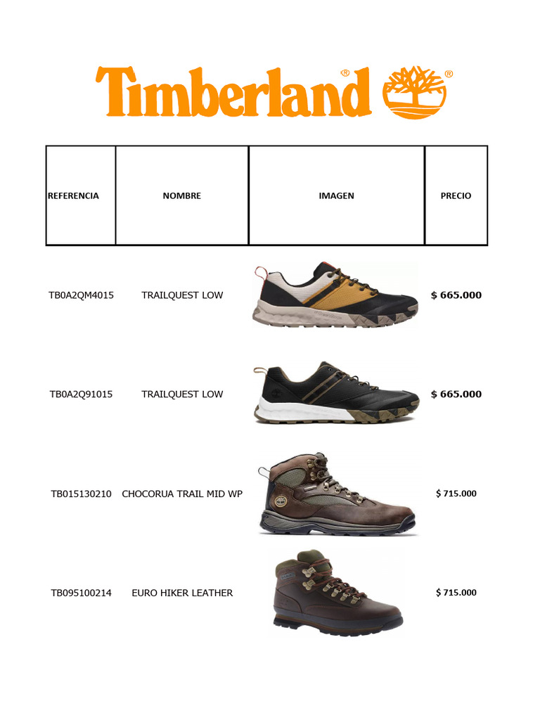 Catalogo Timberland Jul 25 | PDF