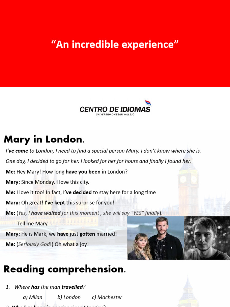 Assessment 8 - Present Perfect | PDF | Verb | Languages