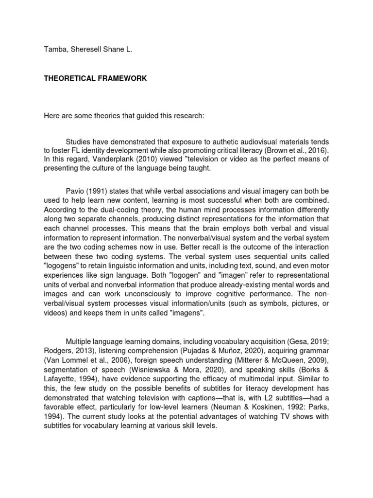 Theoretical and Conceptual | PDF | Fluency | Language Acquisition