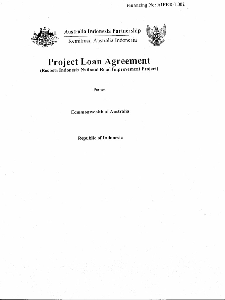 Project Loan Agreement | Download Free PDF | Procurement | World Bank