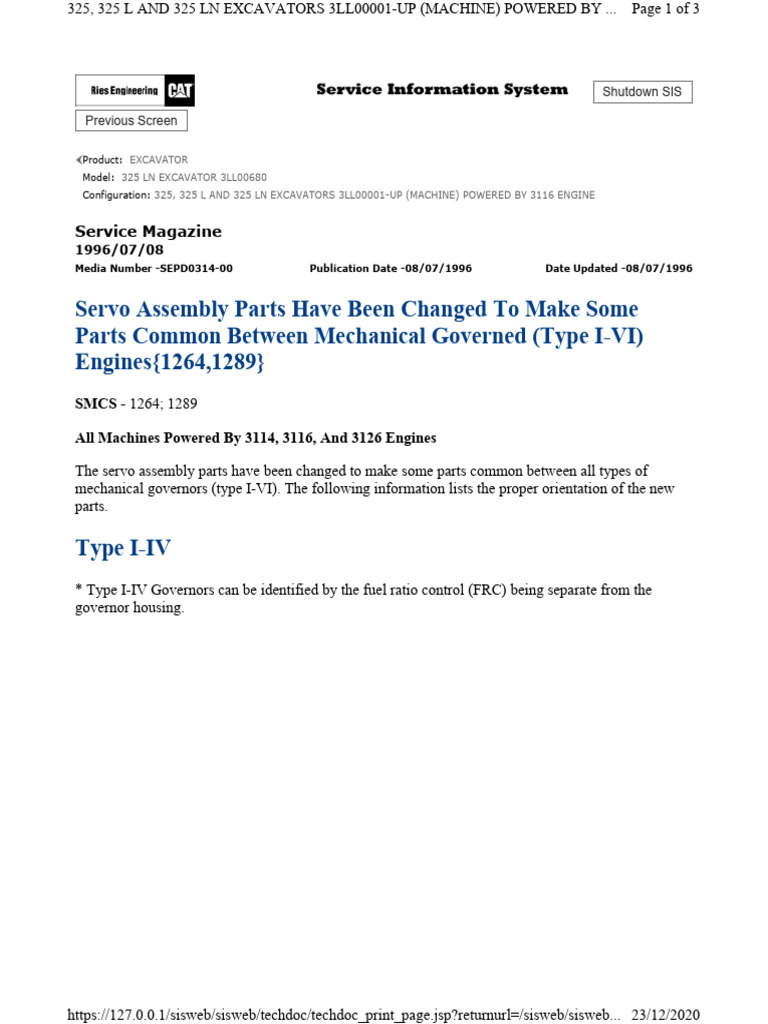 Servo Assembly | PDF | Equipment | Vehicle Technology