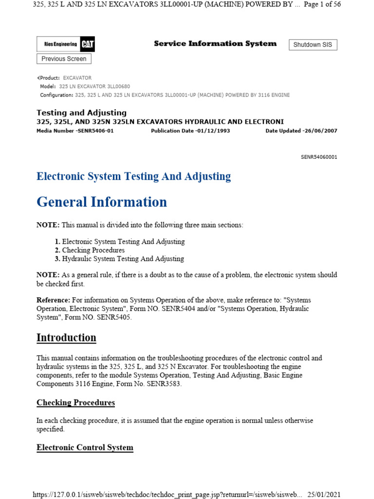 Service Program | PDF | Calibration | Switch