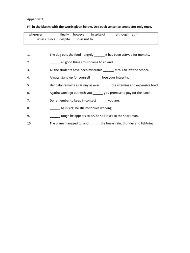 Appendix 3 | PDF | Language Arts & Discipline