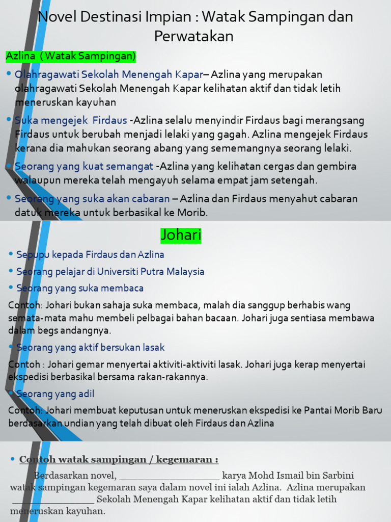Watak Sampingan | PDF