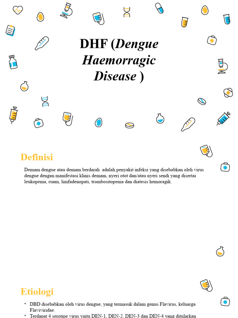 DHF (Dengue Haemorragic Disease) | PDF