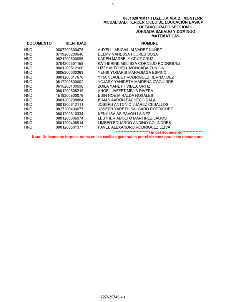Matemáticas Seccion 1 Octavo | PDF