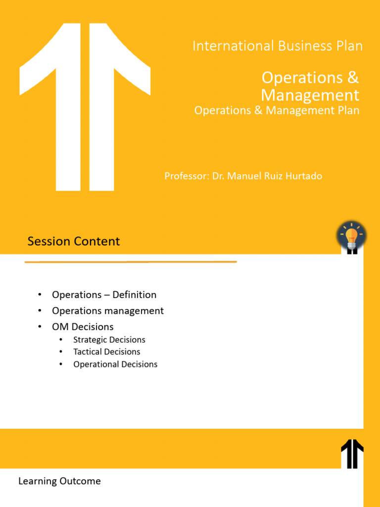 Operations Management Strategies Explained | PDF | Operations ...
