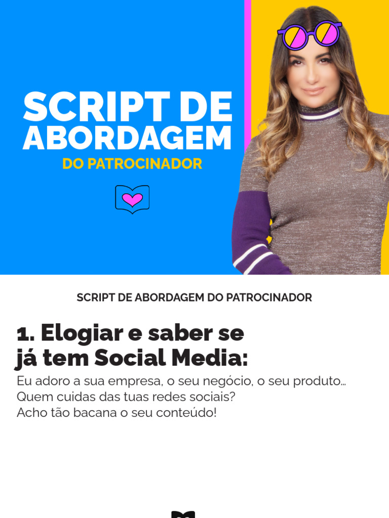 Script de Abordagem Cliente+Estagio | PDF