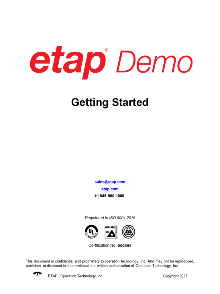Etap Gettingstarted Demo | PDF | Databases | Microsoft Access