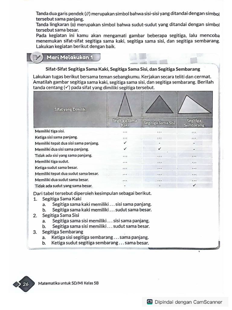 Math Kls 5 Segitiga | PDF