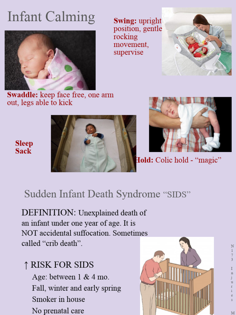 Infant Safety and SIDS Prevention Guide | PDF | Human Development ...