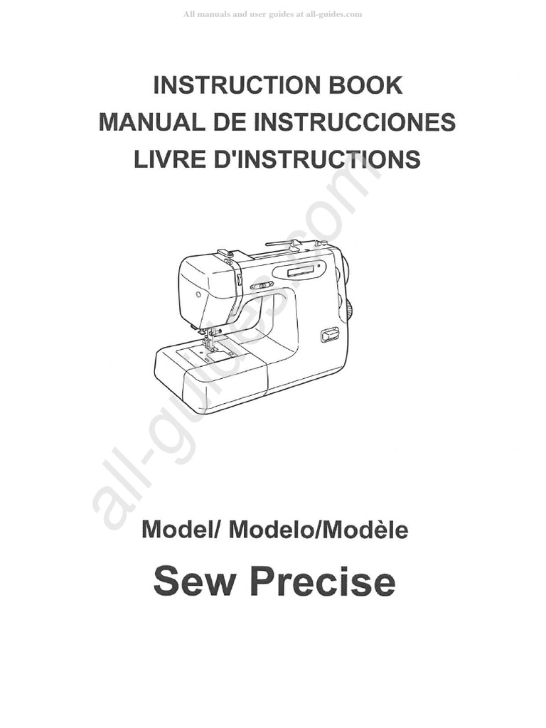 Janome Sewing Machine Manuals Guide | PDF