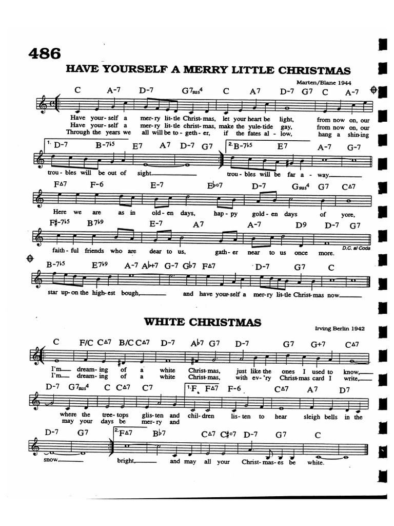 Have Yourself A Merry Little Christmas | PDF