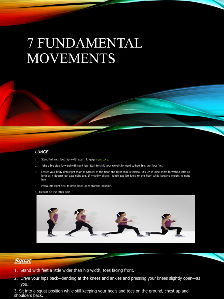 Fundamental Movements Fitt | PDF | Physical Fitness | Aerobic Exercise