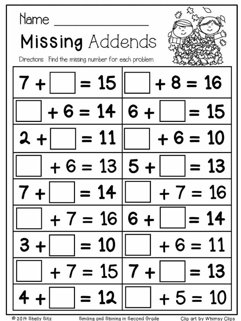 Fall Math Sample Packet | PDF