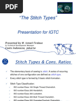 ISO Stitch Types Reference Guide | PDF | Needlework | Stitches (Textile ...