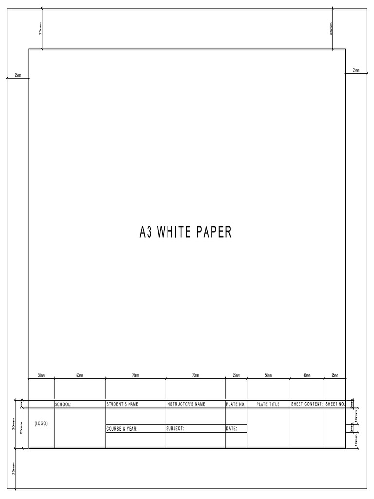 Title Block Template | PDF
