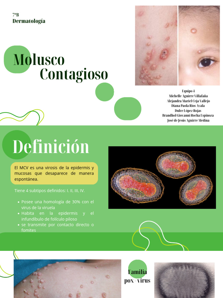 Molusco contagioso | PDF | Piel | Virus