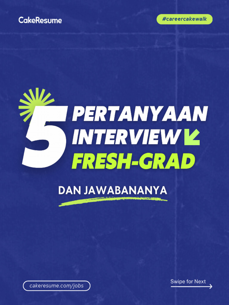 Fresh Grad Interview Tips | PDF