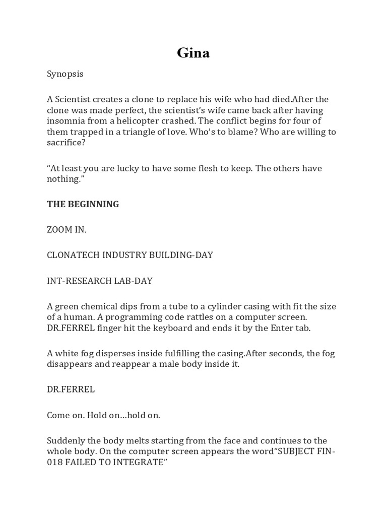 Gina | PDF