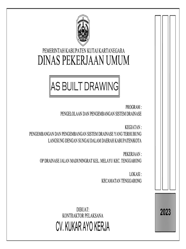 As Built Drawing | PDF