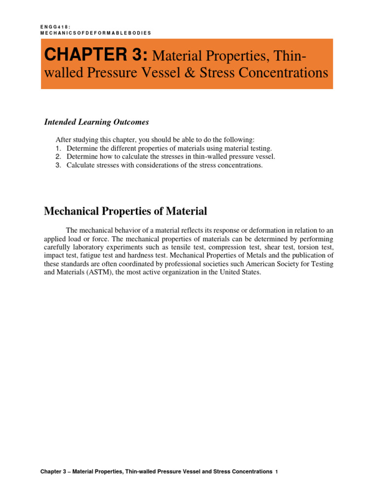 Module 3 | PDF | Deformation (Engineering) | Young's Modulus