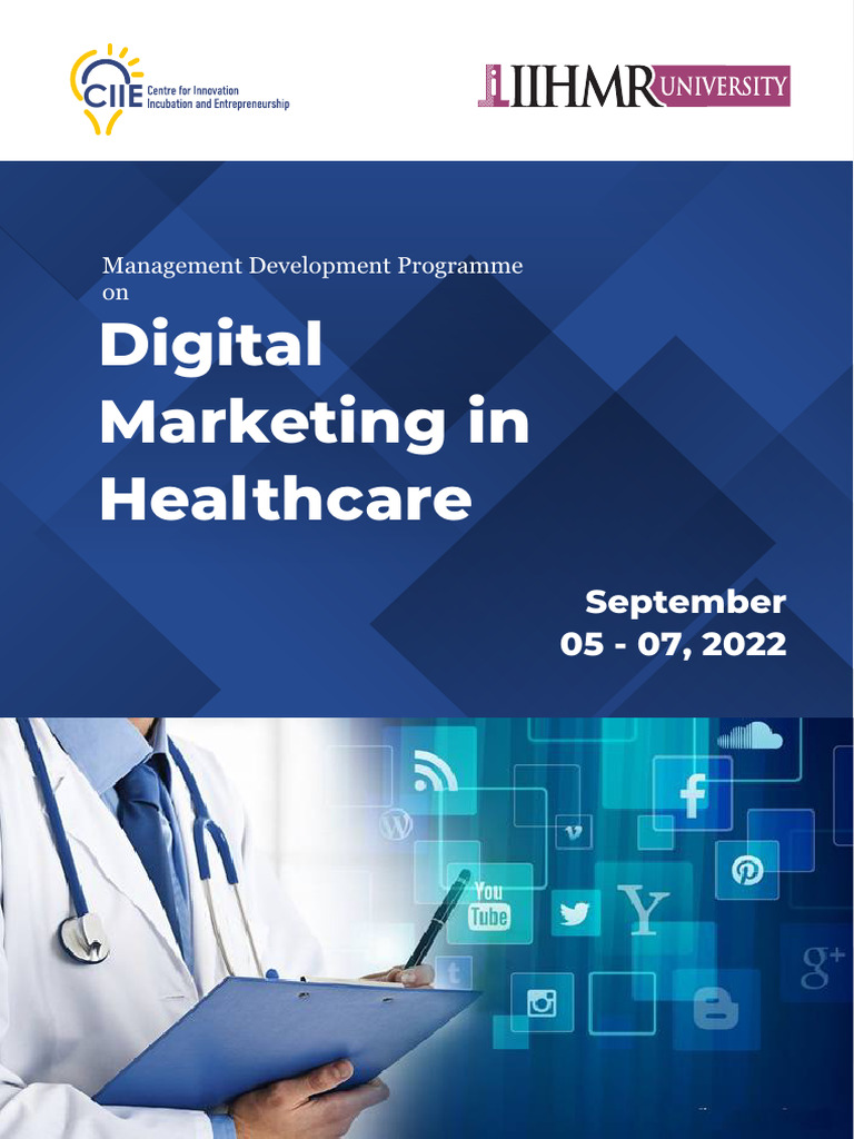Digital Marketing In Healthcare Pdf Digital Marketing Analytics