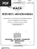 Naca Duct Design | PDF | Airfoil | Boundary Layer