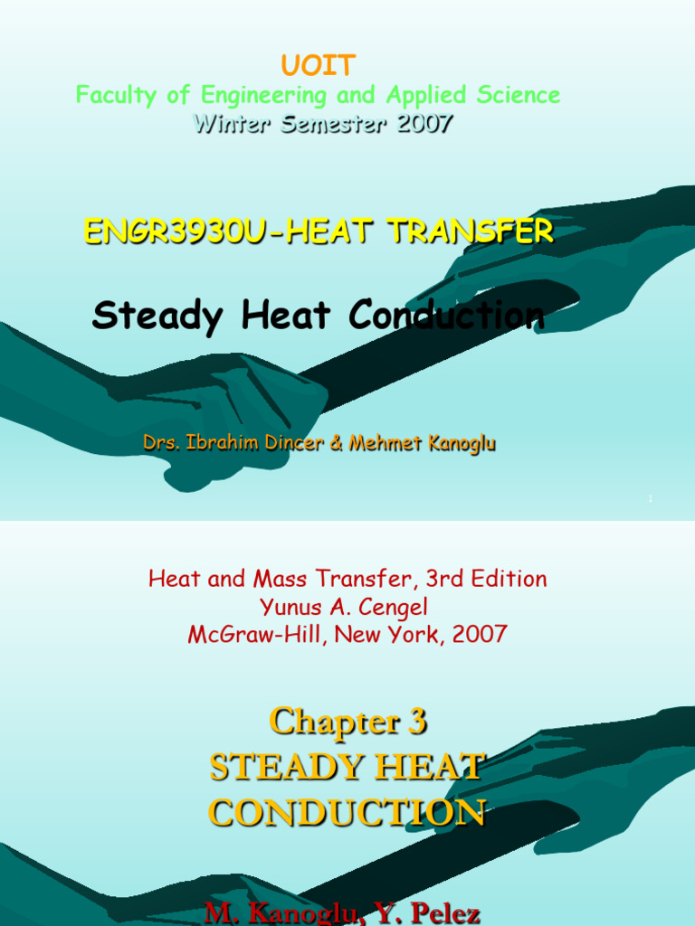 Chap03 HT 3e Lecture | PDF | Thermal Conduction | Heat Transfer