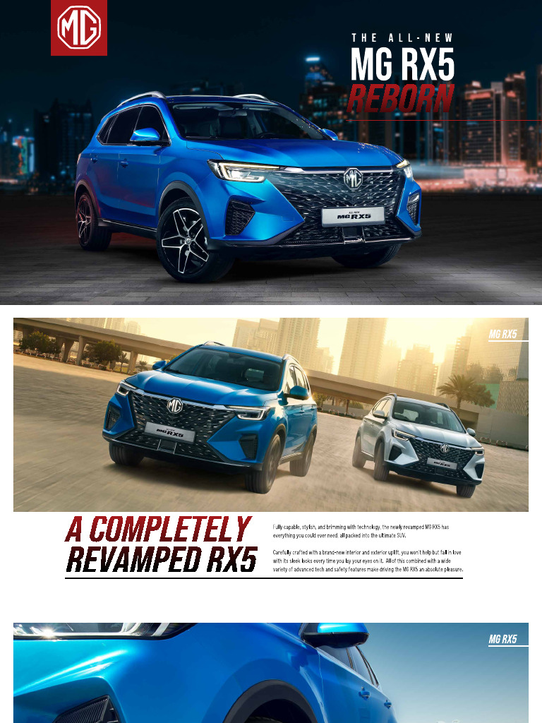 MG RX5 Brochure | PDF