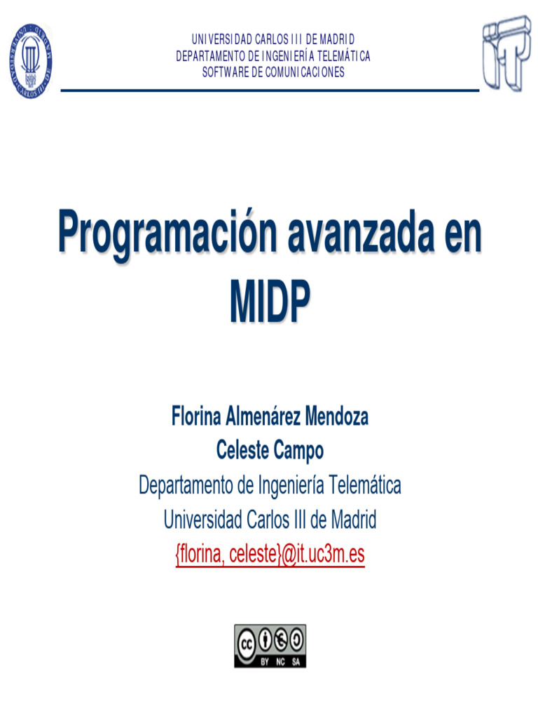 Aspectos Avanzados Midp | PDF | Java (lenguaje de programación) | Jabón