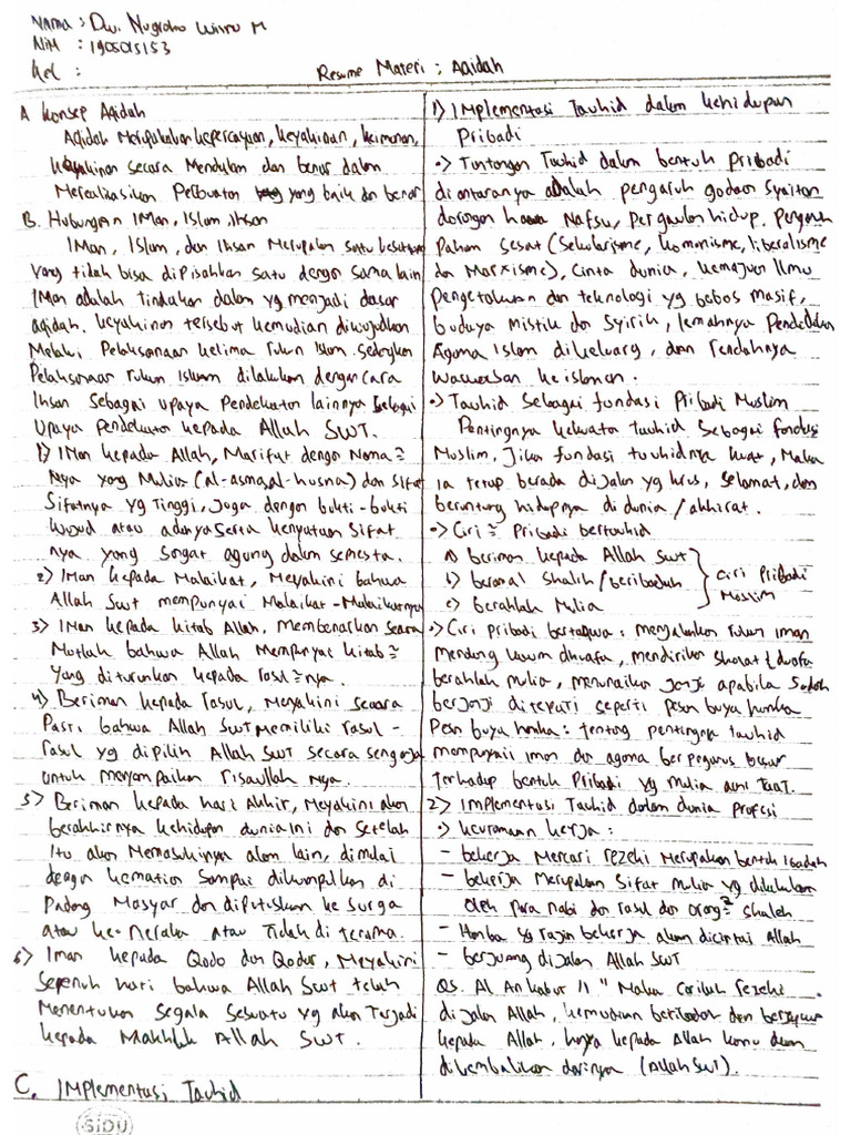 Tugas Resume Bam | PDF