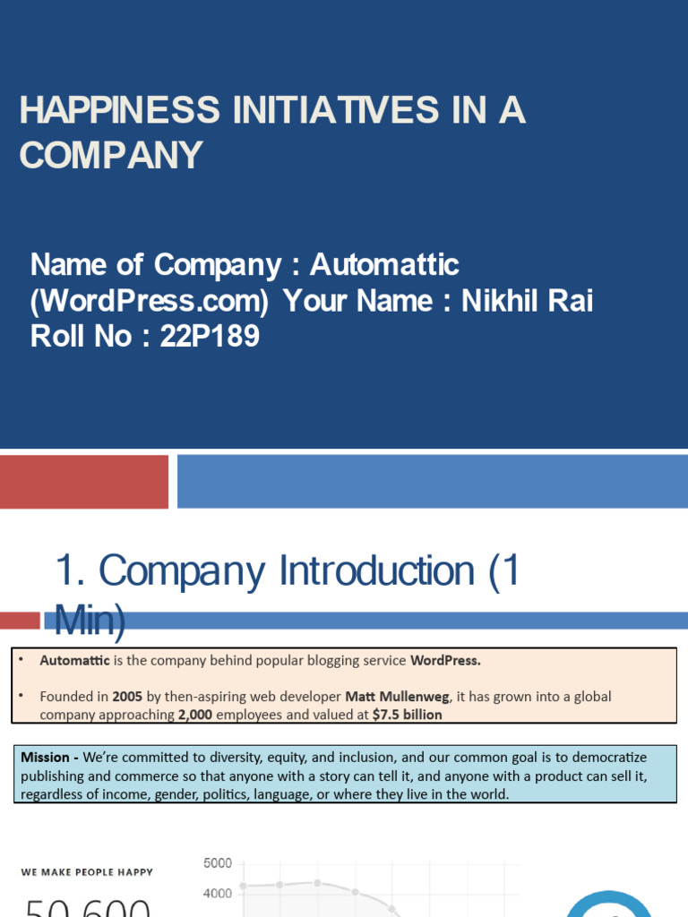22P189 Nikhil Rai HS Presentation | PDF | Employee Retention ...