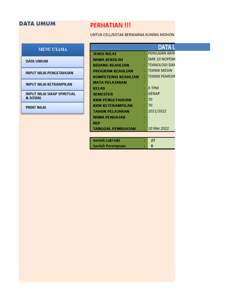 X TPM Seni Budaya | PDF