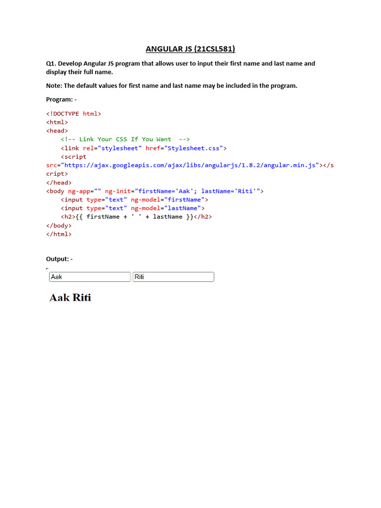 ANGULAR JS Full Data | PDF | Angular Js | Computing