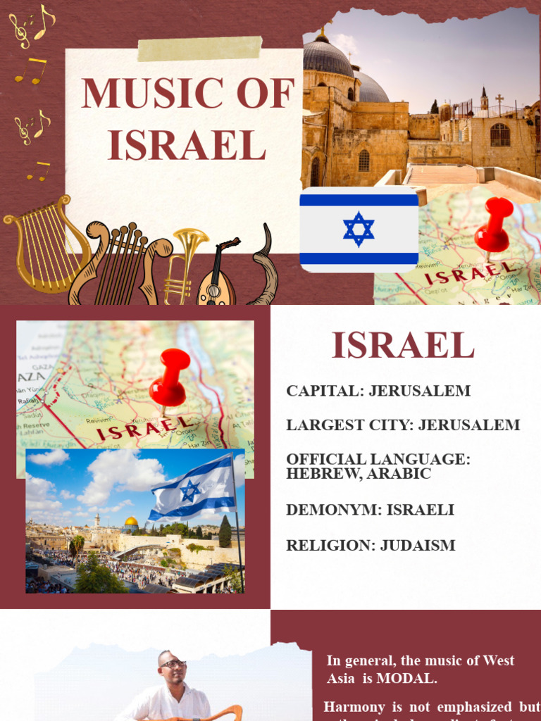 Q3 West Asian Music (Israel) | PDF | Israel | World Politics