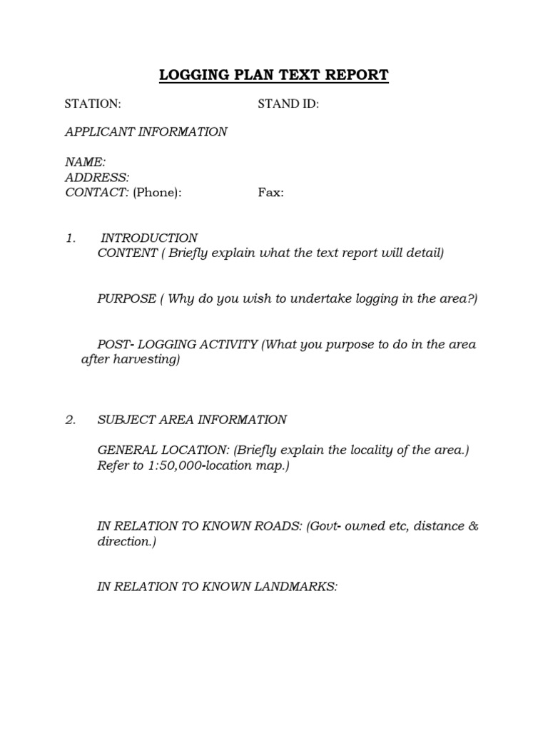 Logging Plan Text Report | PDF | Earth Sciences