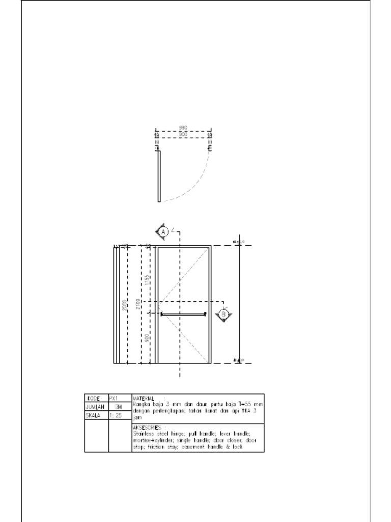 Pintu Tangga Darurat | PDF