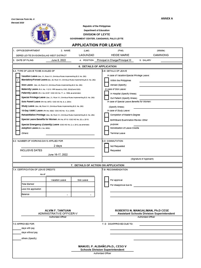 Leave Revised 2020 1 | PDF | Childbirth | Parental Leave