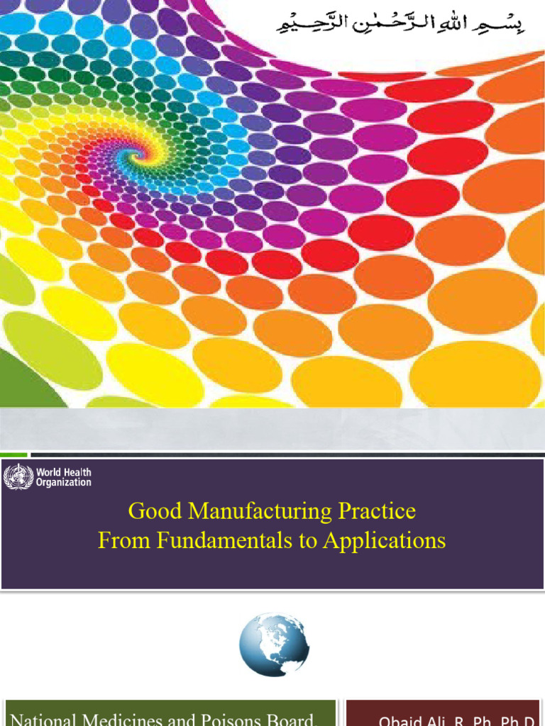 GMP Fundamental..... | PDF | Quality Assurance | Verification And Validation